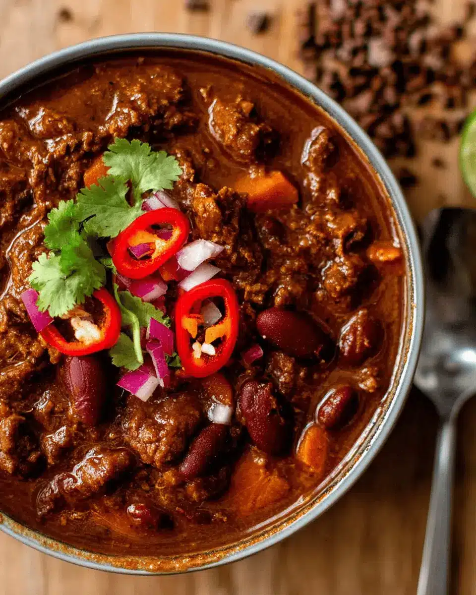 Mole Chili Recipe