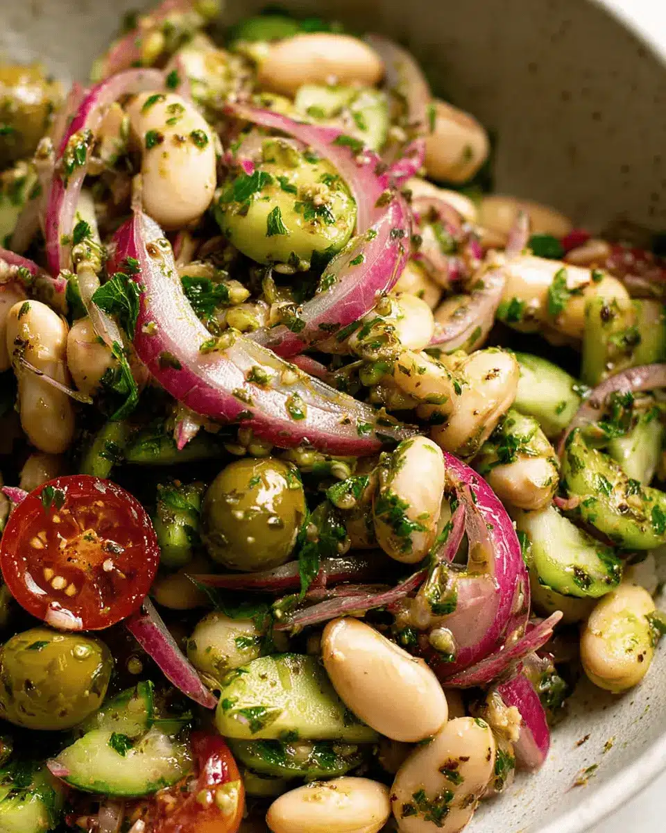 Marinated Za’atar Bean Salad