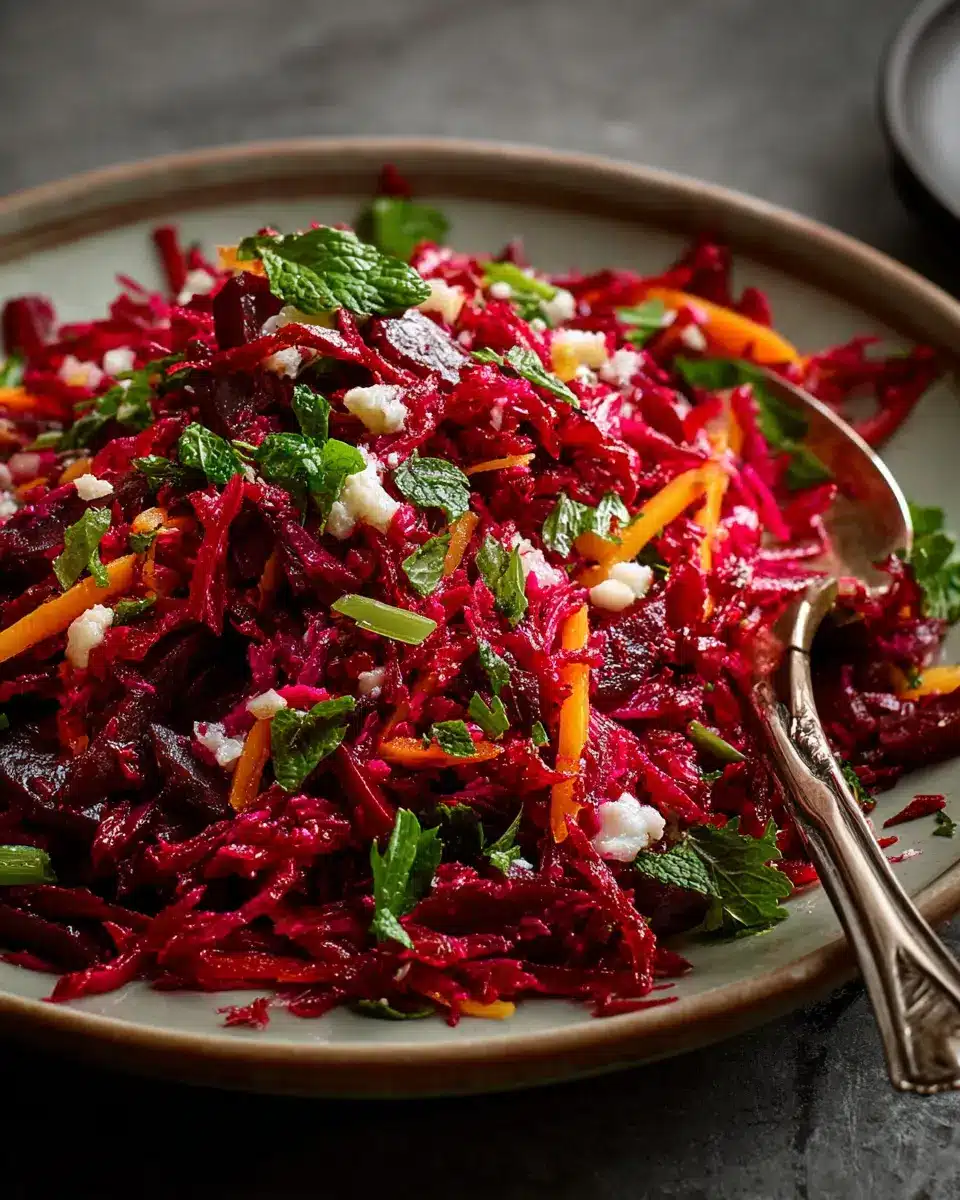 grated beet salad
