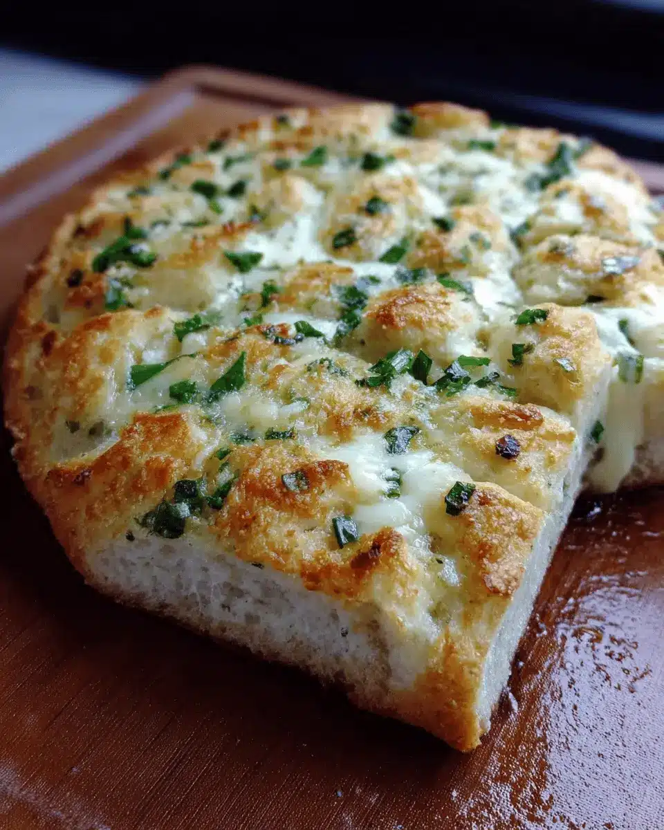 Garlic Mozzarella Bread Recipe